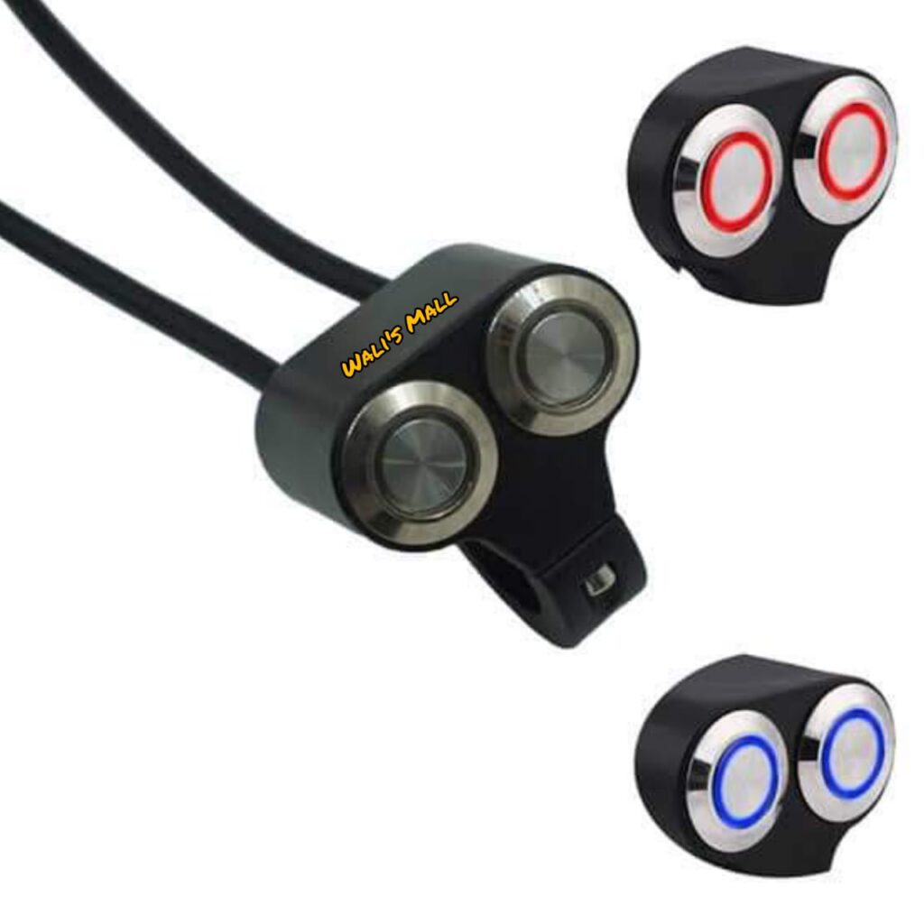 2 In 1 Metal Body Drl Switch (Sw-02) – Wali Mall